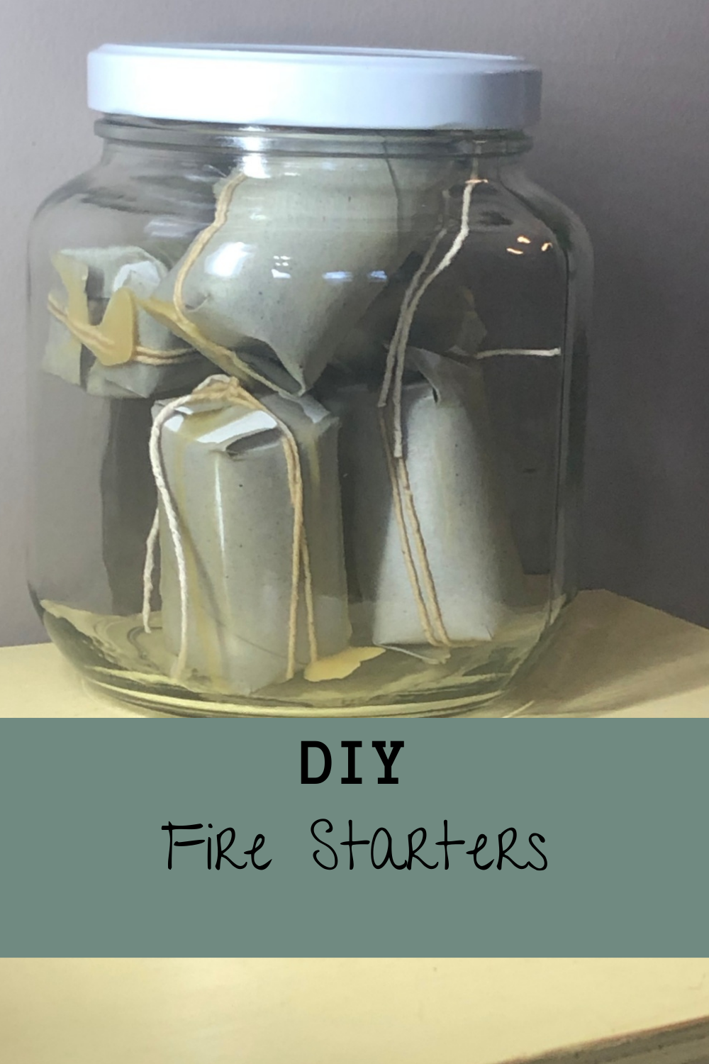 How to: DIY Fire Starters with Bug Repellent - ouredencultivated.com