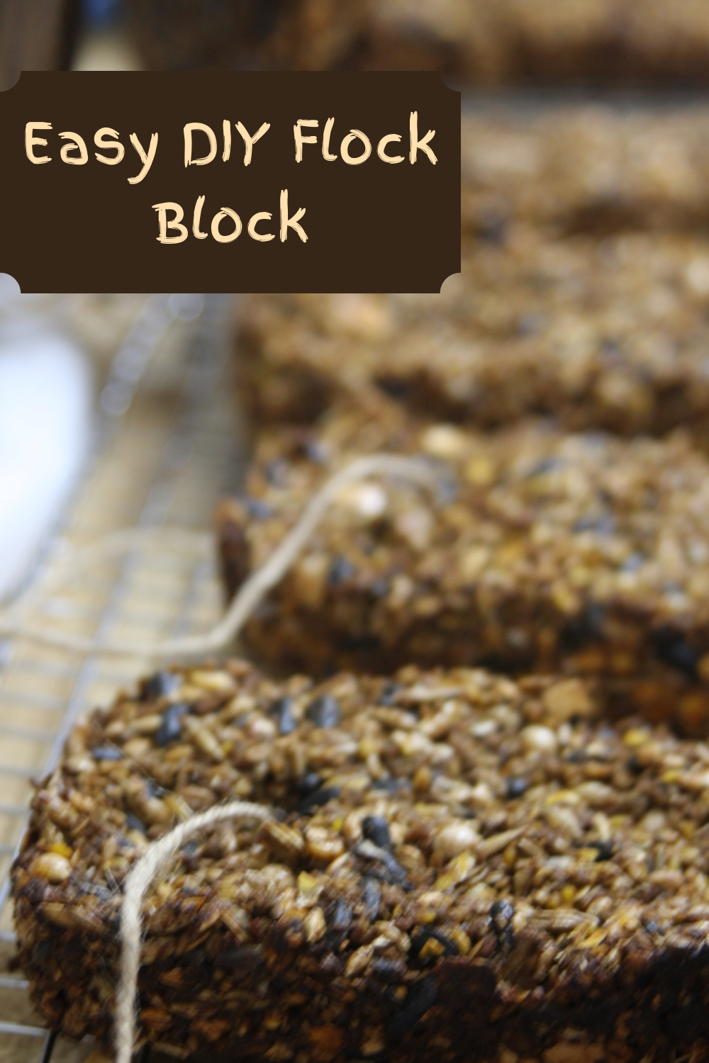 Easy DIY Flock Block